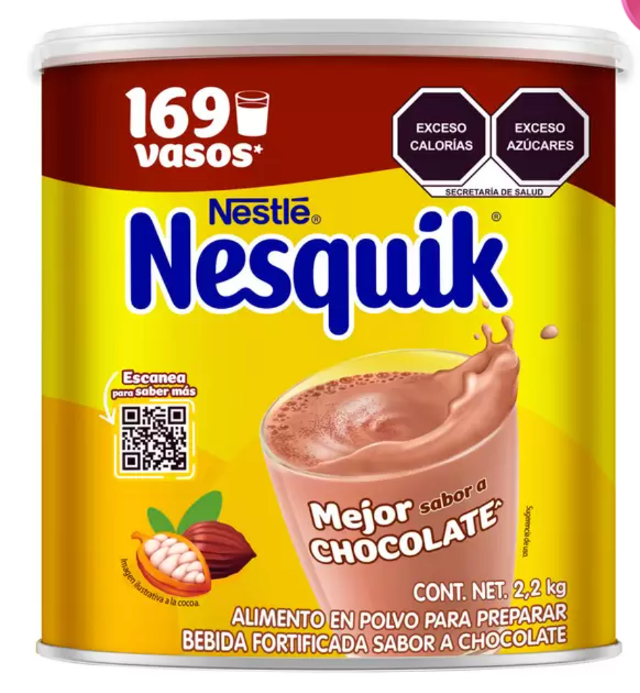 Nesquik Chocolate En Polvo 2.2 kg - KOZ – MayoreoTotal