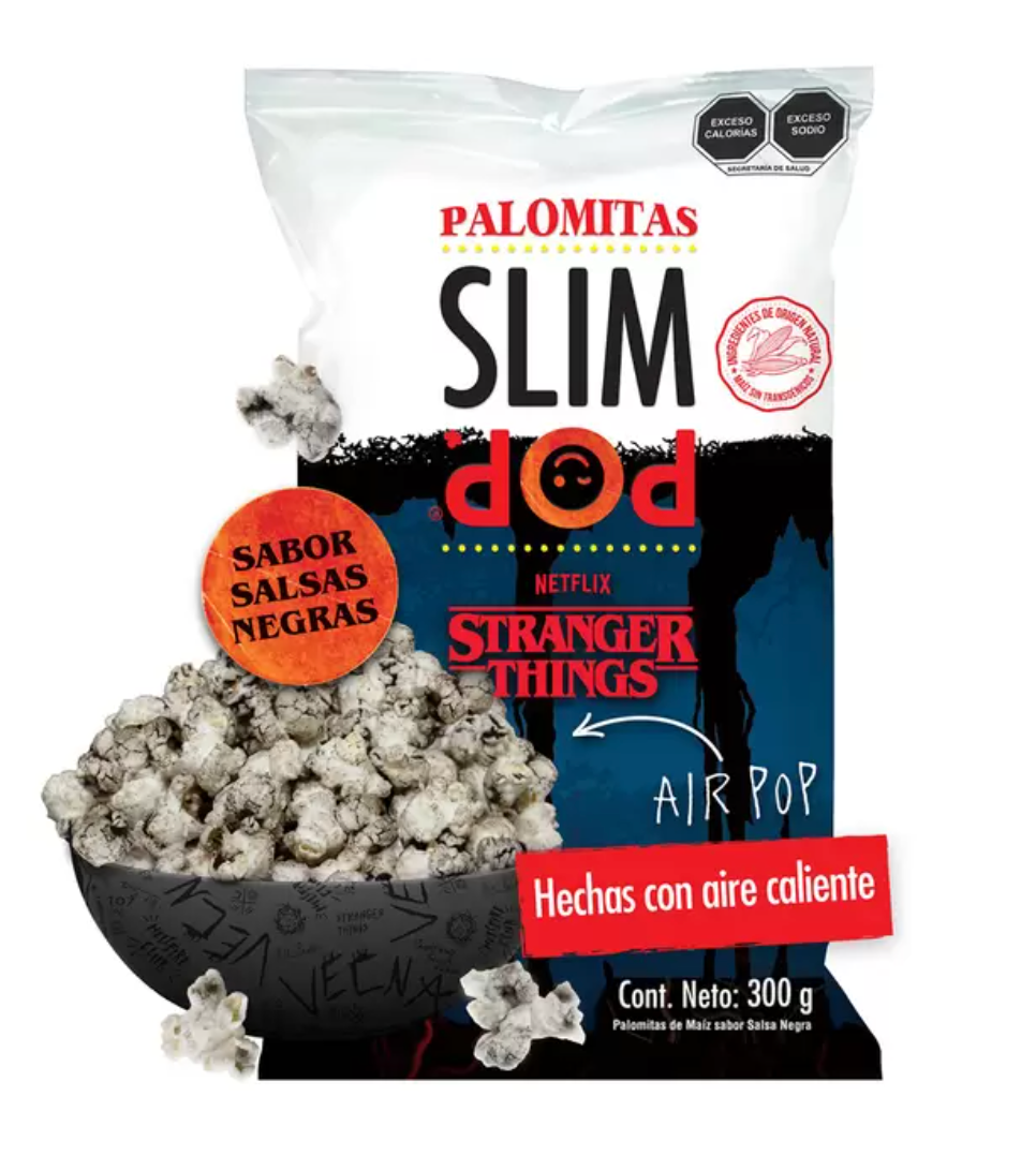 Slim Pop Palomitas de Maíz Sabor Salsas Negras 300 grs - KOZ – MayoreoTotal