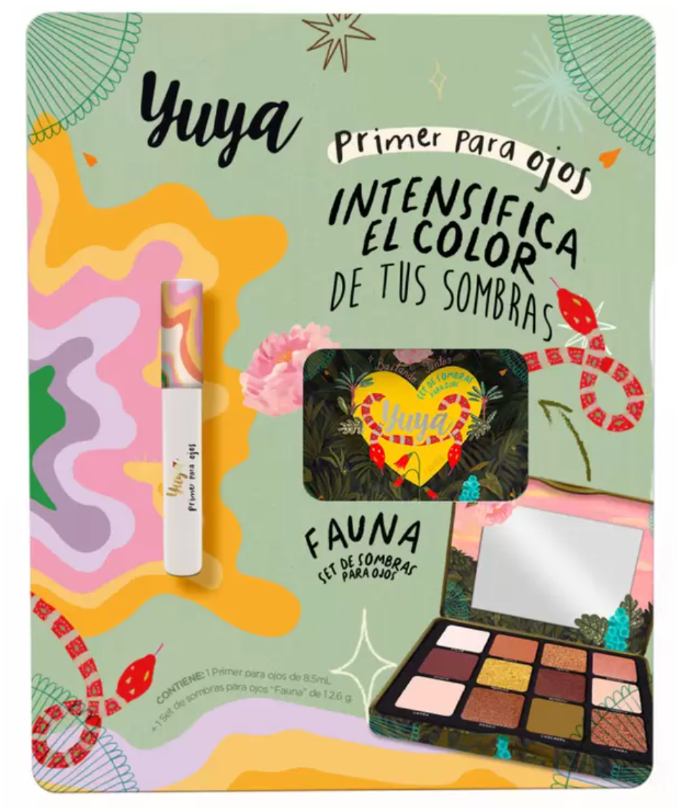 Yuya Set de Sombras y primer Fauna - KOZ – MayoreoTotal