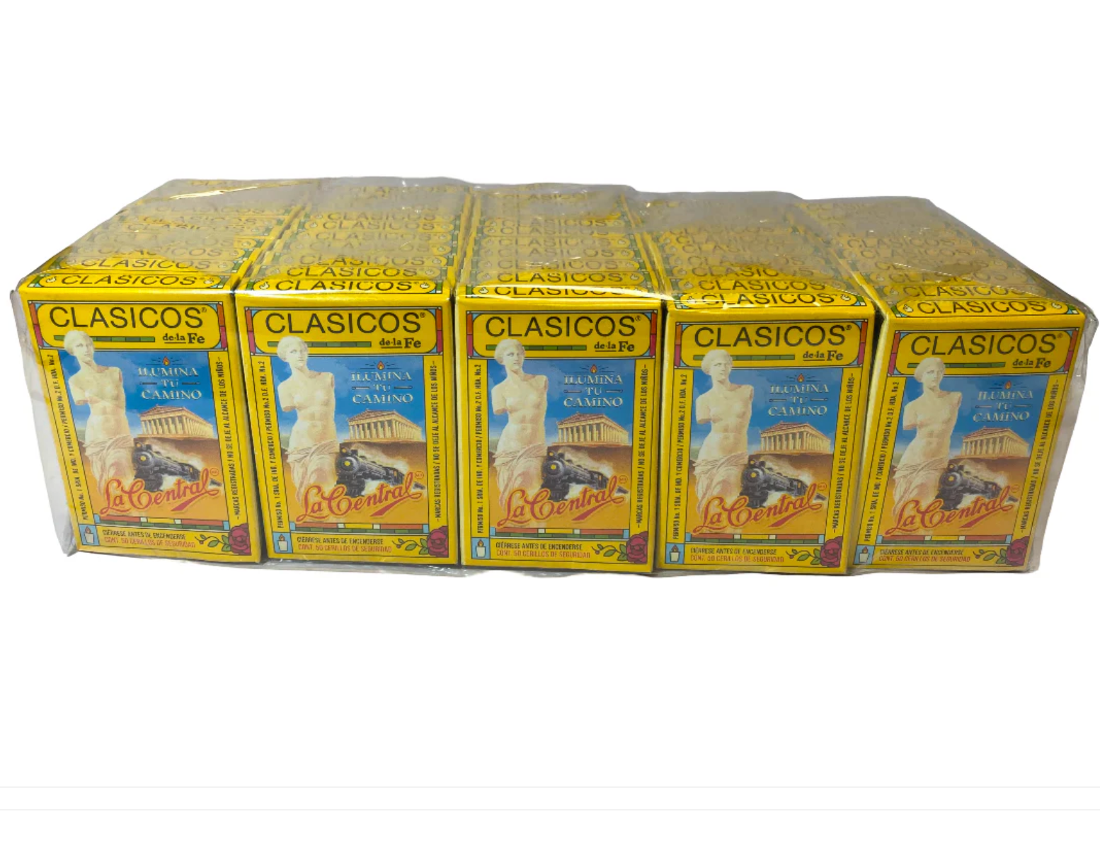 Caja Cerillos Clásicos 50C/20P - SCG – MayoreoTotal