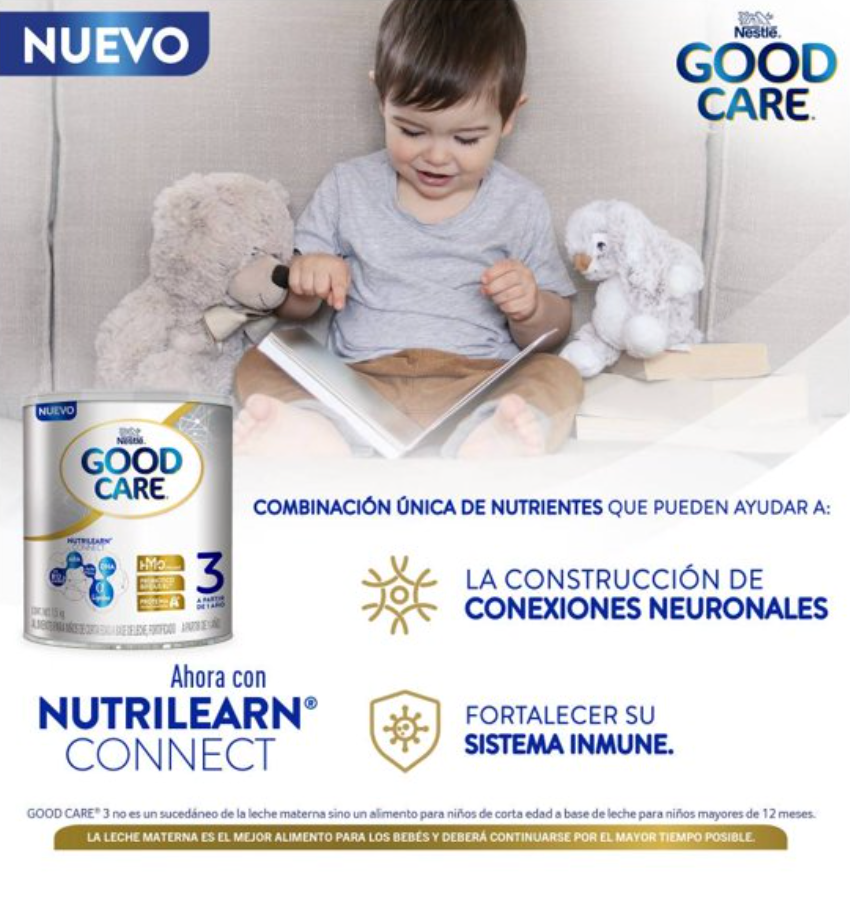 Fórmula Infantil Good Care Nestlé 2 Latas de 1.5 kg c/u – MayoreoTotal