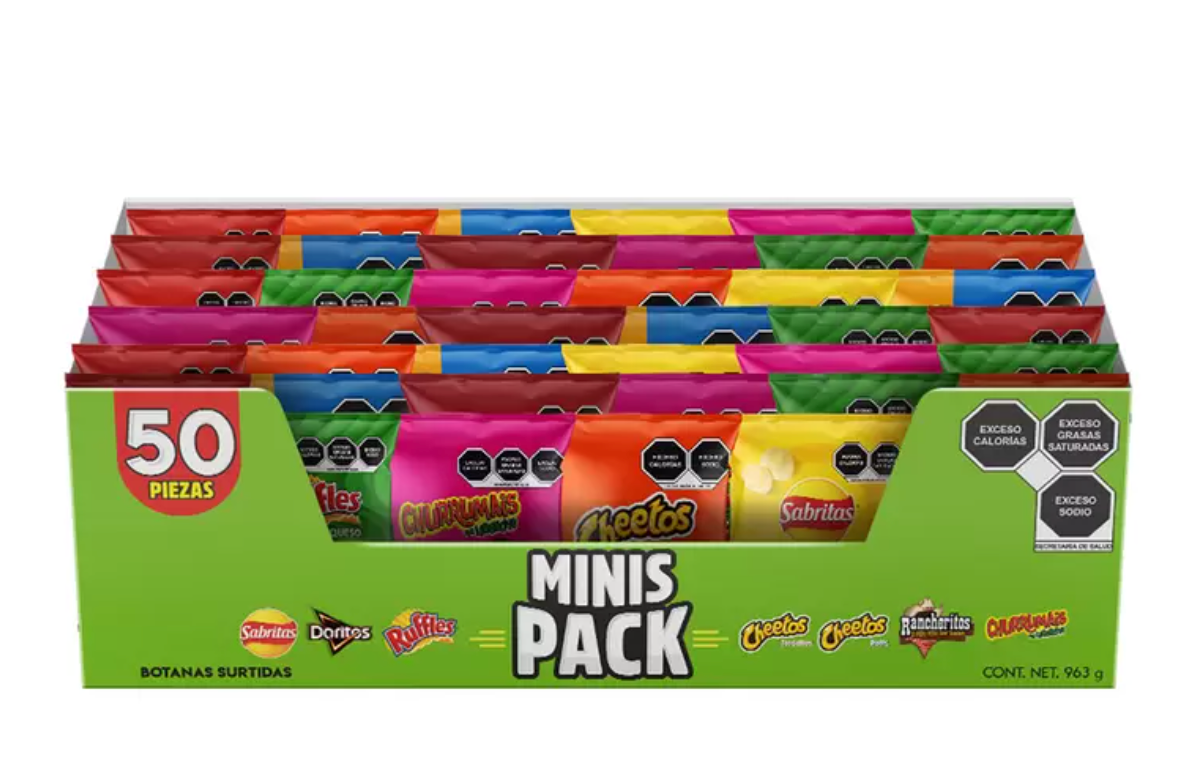 Sabritas Papas Surtidas Minis 50 piezas - KOZ – MayoreoTotal