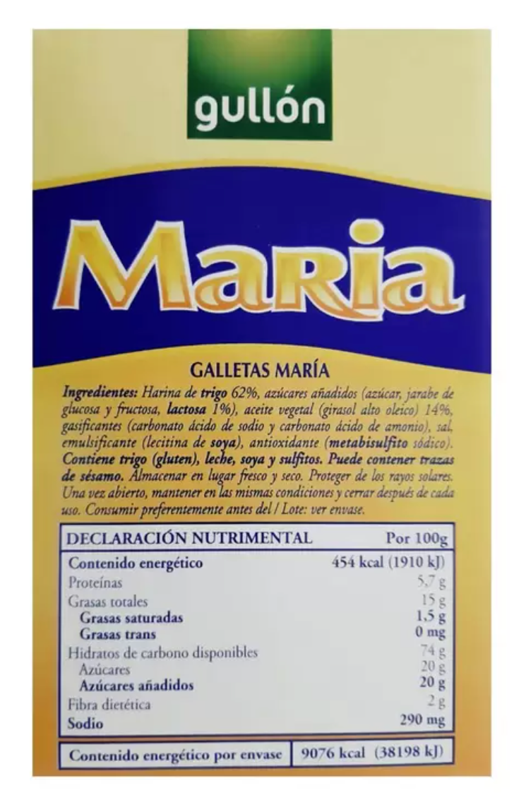 Gullón Galletas Marías Doradas 2kg - KOZ – MayoreoTotal