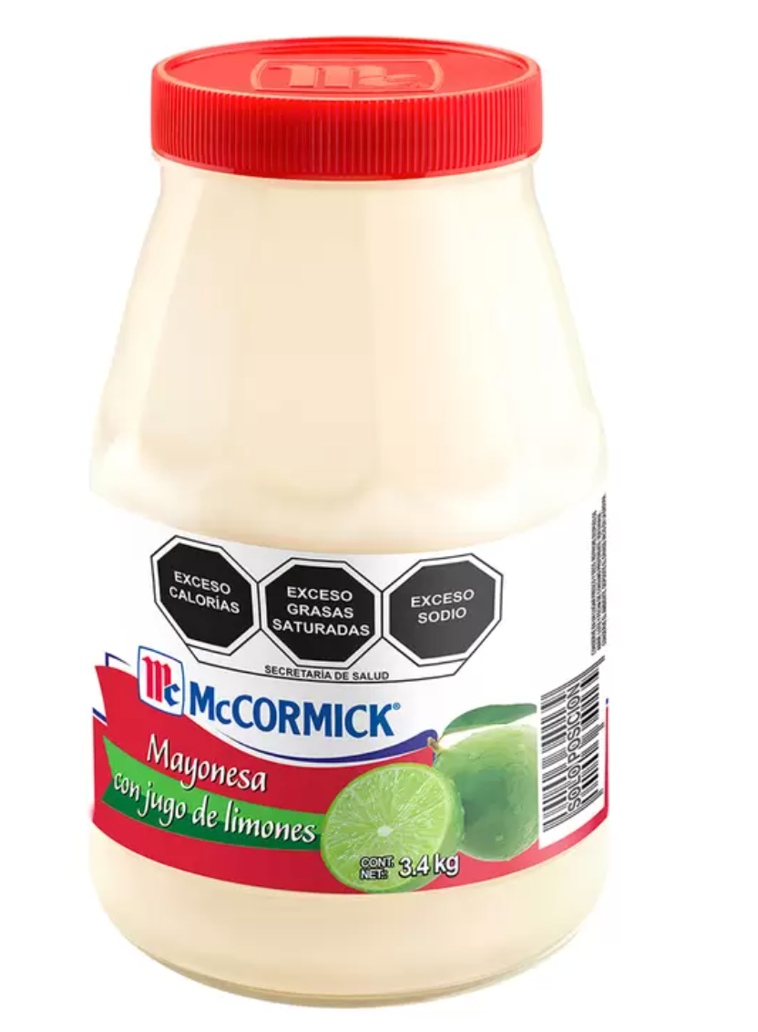 Mccormick Mayonesa con Límón 3.4 kg - KOZ – MayoreoTotal