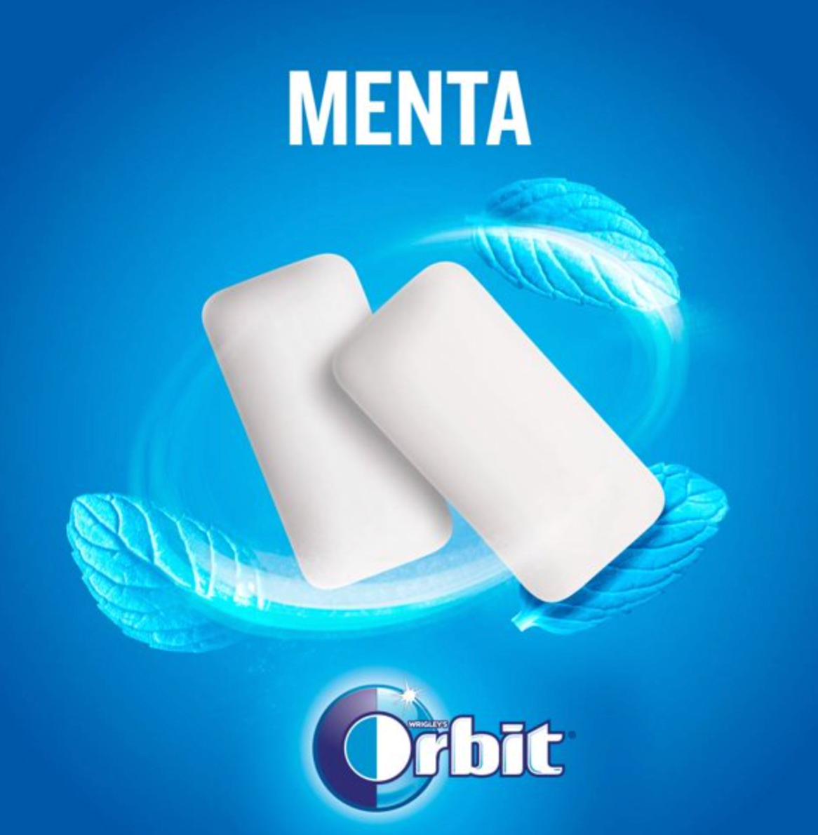 Goma de Mascar Wrigley's Orbit Mega 4's Sabor Menta 50 pzas - ZK ...
