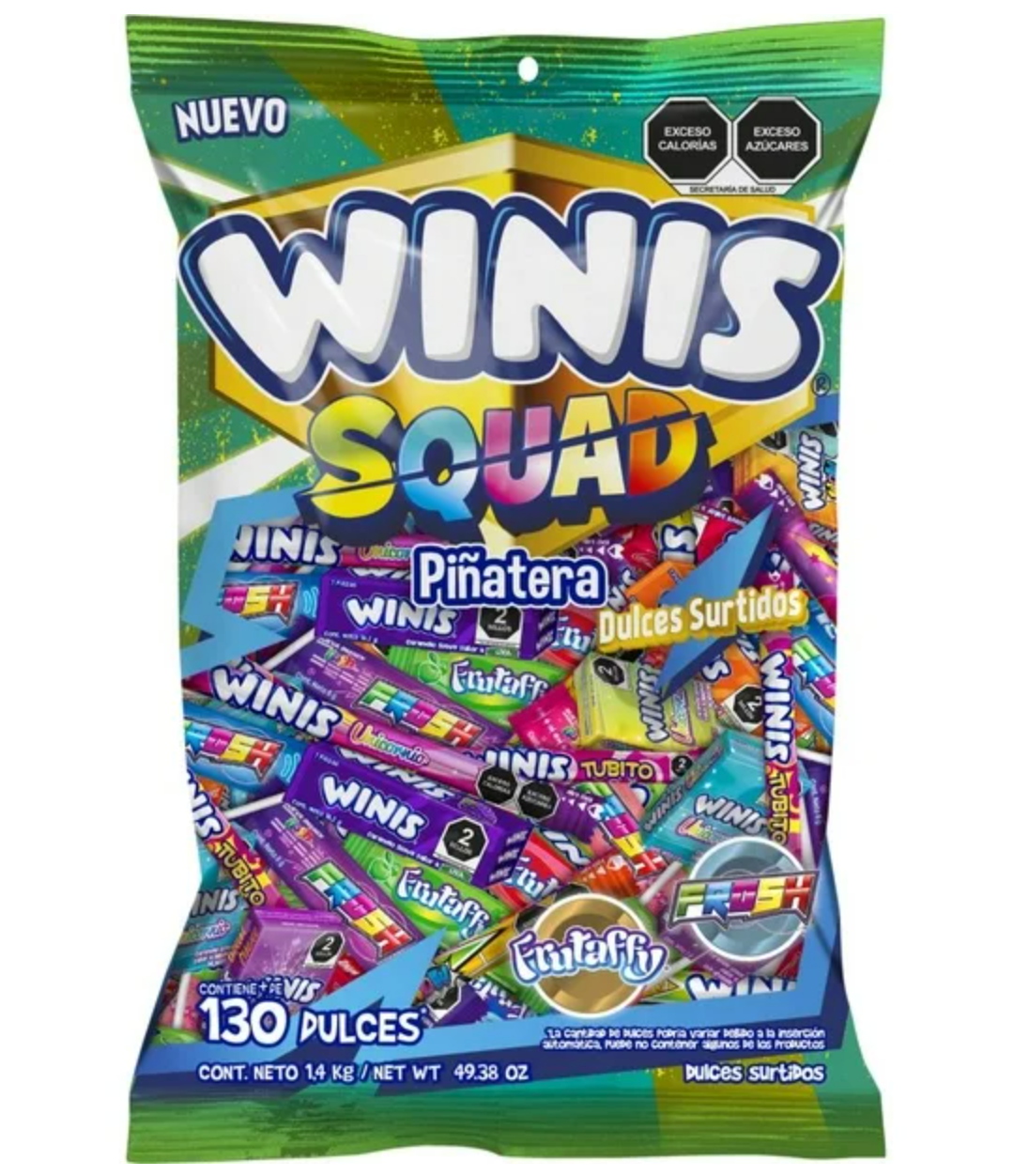 Surtido de Dulces Winis Squad 1.4 kg - ZK – MayoreoTotal