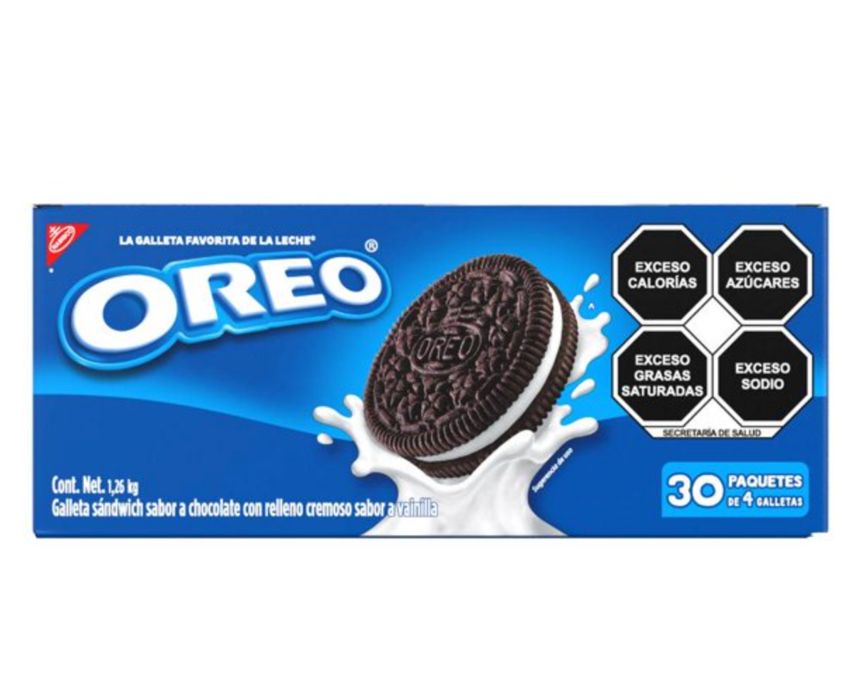 Galletas Oreo Nabisco Sabor Chocolate 30 paquetes de 42 g c/u - ZK ...