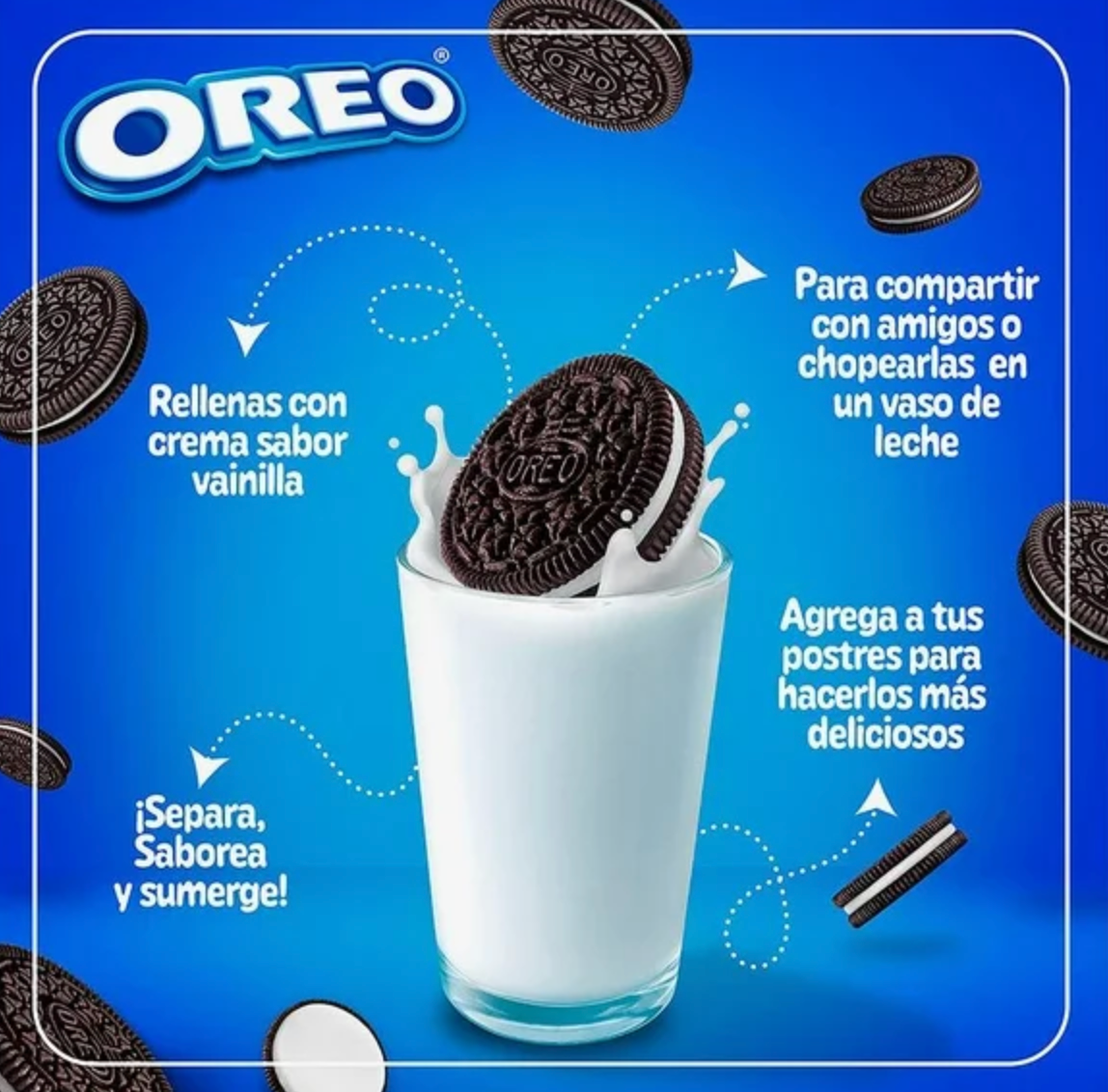 Galletas Oreo Nabisco Sabor Chocolate 30 paquetes de 42 g c/u - ZK ...