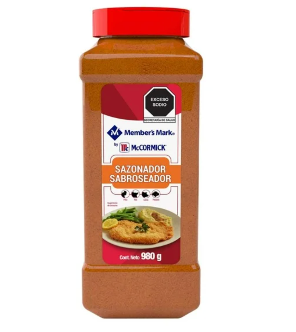 Sazonador Member's Mark by McCormick Sabroseador 980 g - ZK – MayoreoTotal