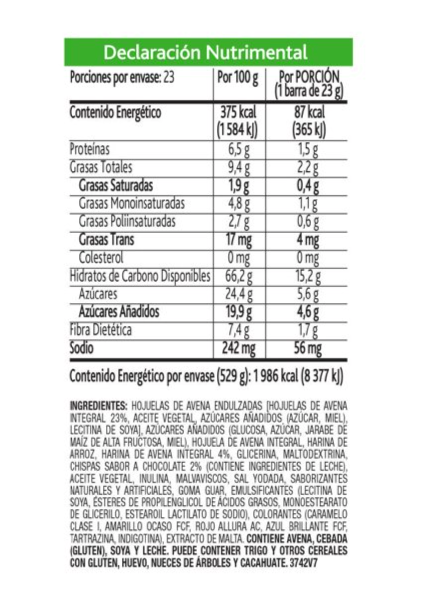 Barra Quaker Stila Chocolate 23 pzas de 23 g c/u - ZK – MayoreoTotal