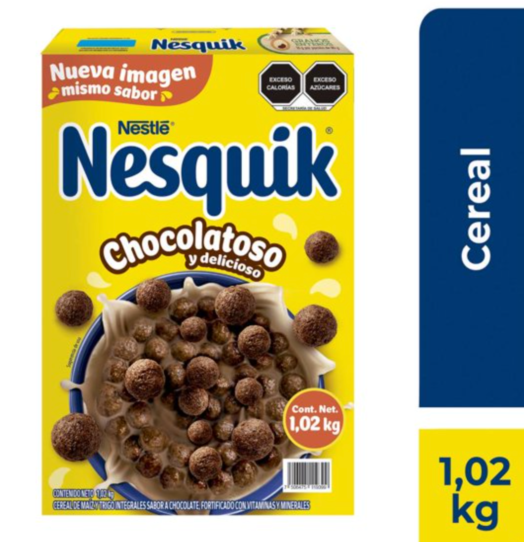Cereal Nesquik Nestlé Sabor Chocolate 1.02 kg - ZK – MayoreoTotal