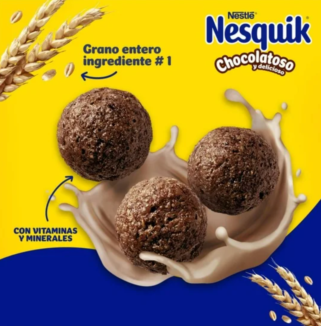 Cereal Nesquik Nestlé Sabor Chocolate 1.02 kg - ZK – MayoreoTotal