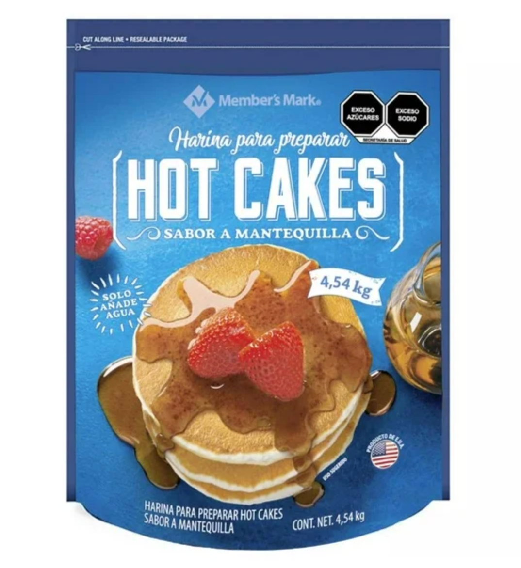 Harina Member's Mark para Hot Cakes Sabor Mantequilla 4.54 kg -ZK ...