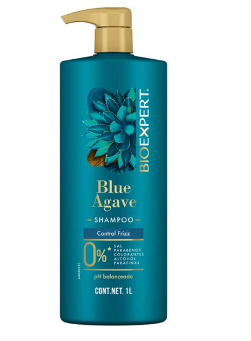 Shampoo Bioexpert Blue Agave Control Frizz 1 l - ZK – MayoreoTotal