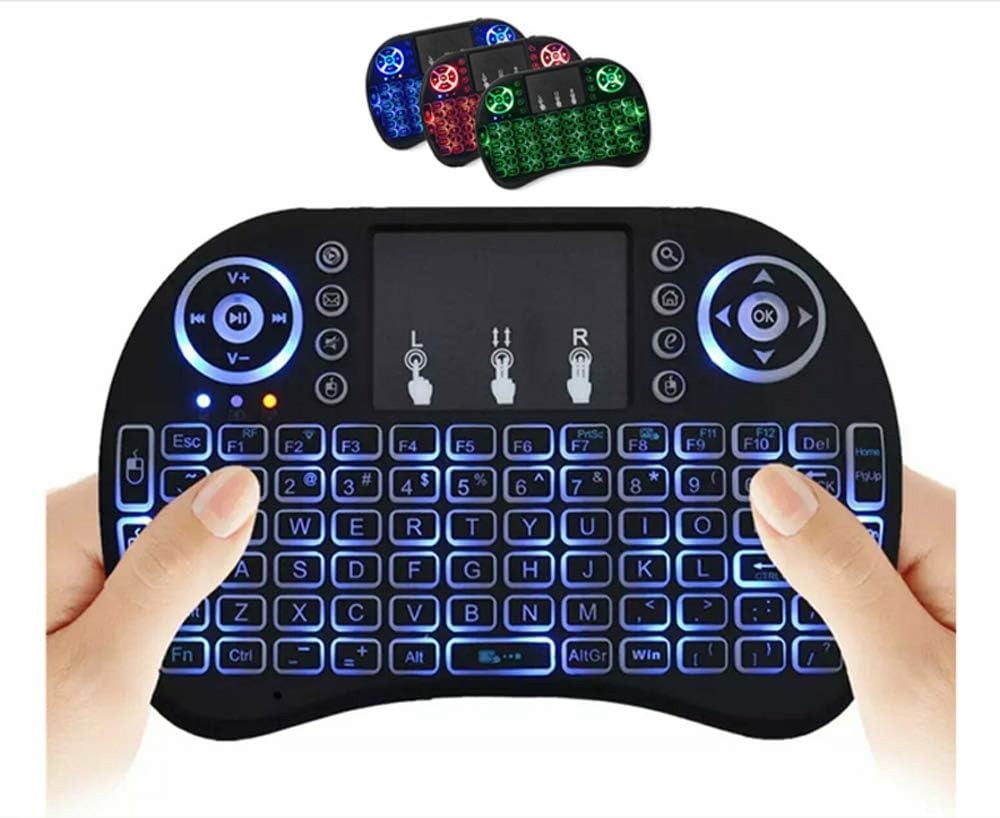 TECLADO CONTROL REMOTO MINI CON LUZ LED - BGP – MayoreoTotal