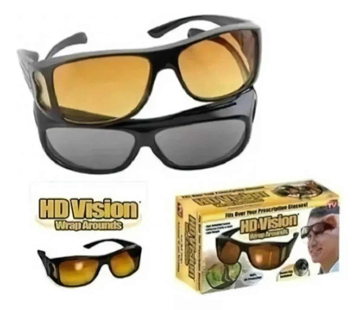 2 Gafas HD Visión para Día y Noche - DRO – MayoreoTotal