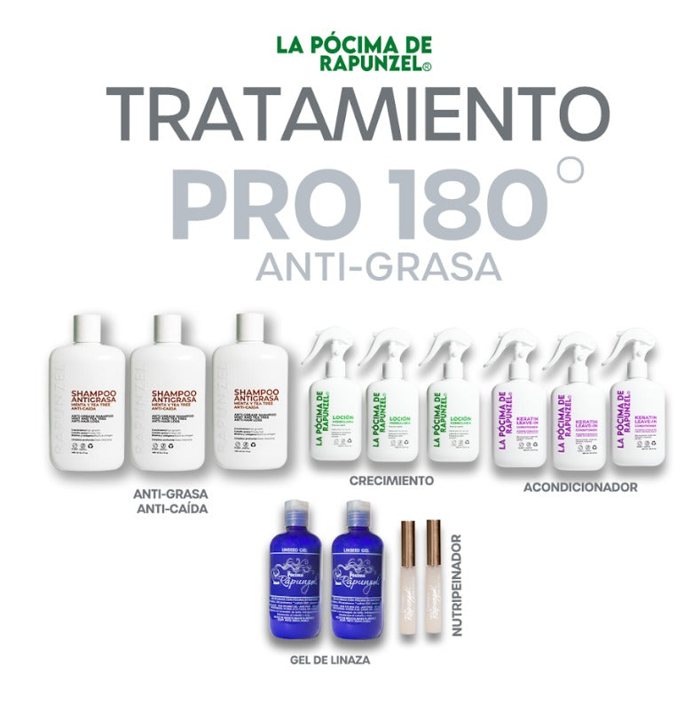 TRATAMIENTO PRO 180 PAQUETE PARA 6 MESES - BGP – MayoreoTotal