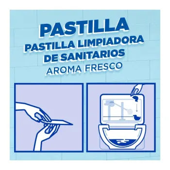 Pastilla Limpiadora Pato para WC con 6 Pzas de 52 Gr - ZK – MayoreoTotal