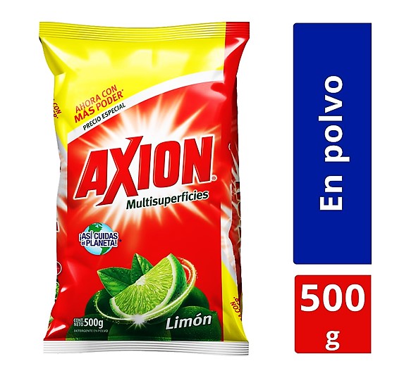 Caja Axion lavatrastes 500G/24P - SCG – MayoreoTotal
