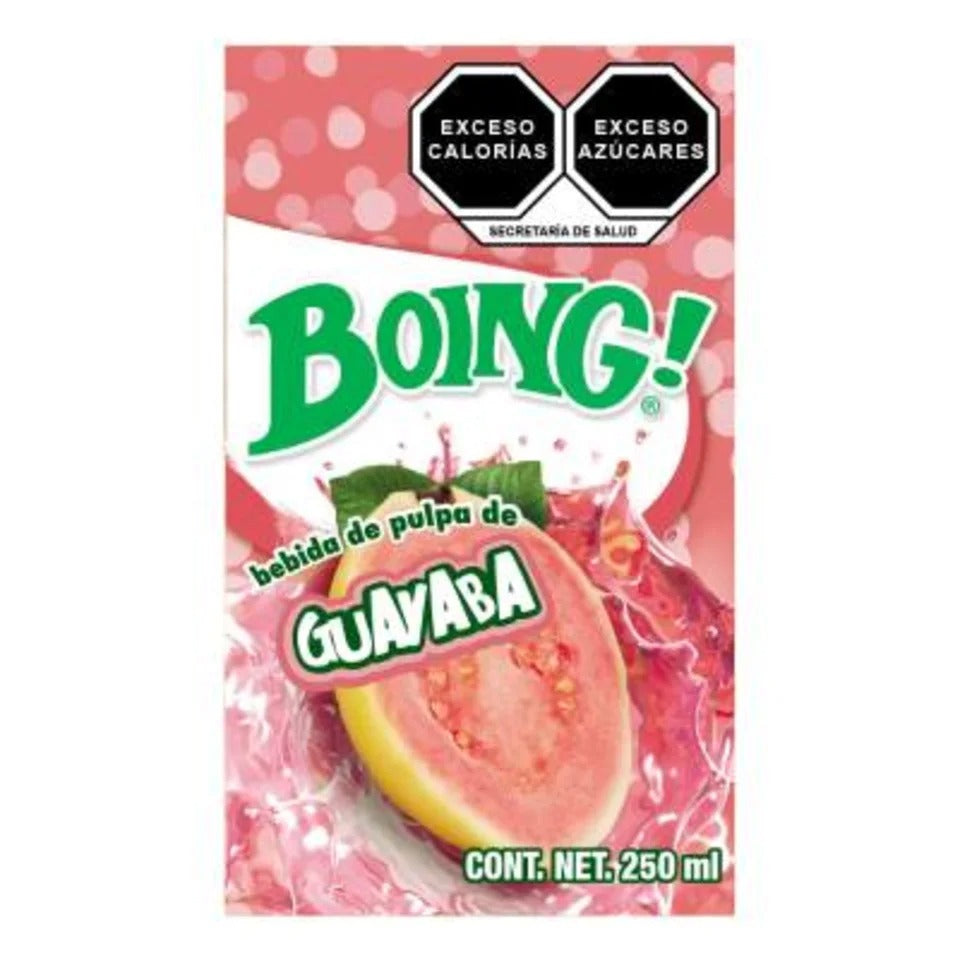 Caja Jugo Boing Guayaba 250M/27P - SCG – MayoreoTotal
