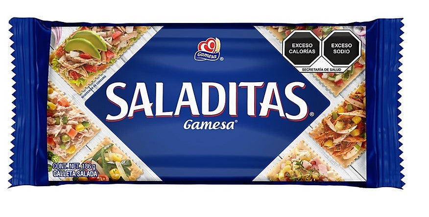 Caja Saladitas Gamesa 186G/12P - SCG – MayoreoTotal
